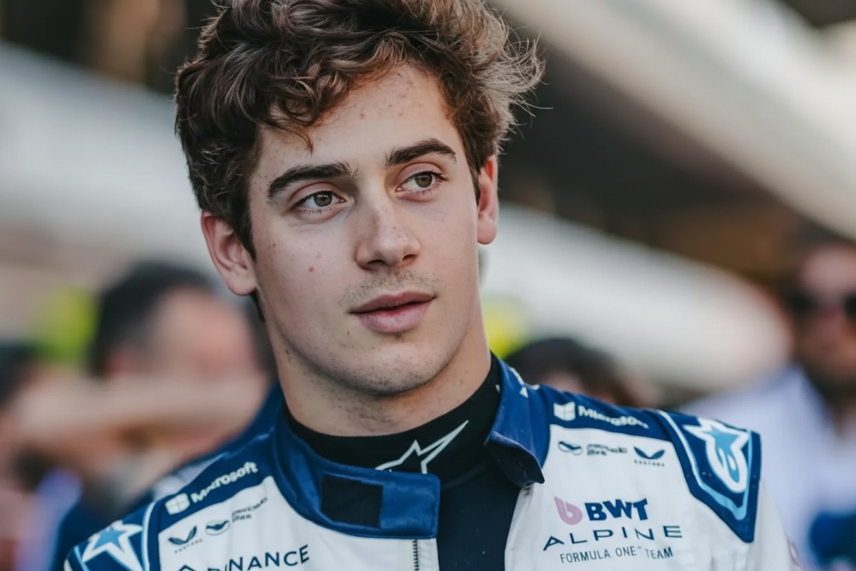 Colapinto se pone a punto para la temporada: “Nueva era, nuevo auto ...