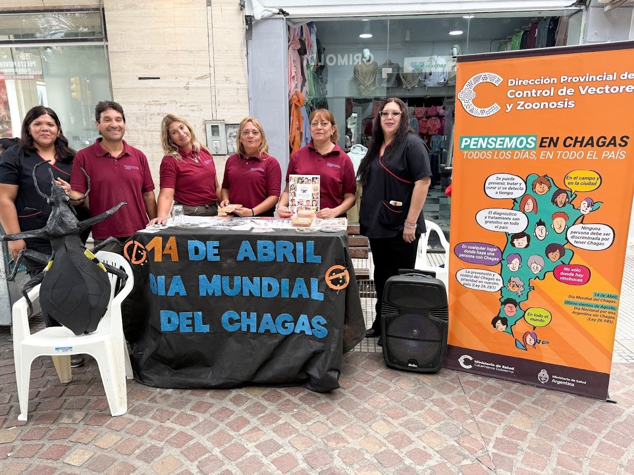 En el Día Mundial del Chagas, se llevó a cabo una jornada de ...